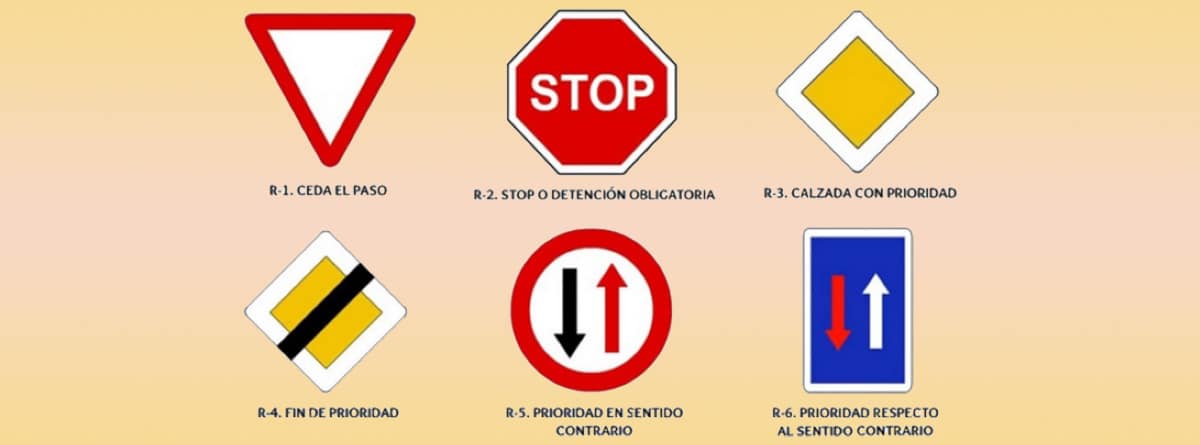 Qué significan las señales de prioridad -canalMOTOR